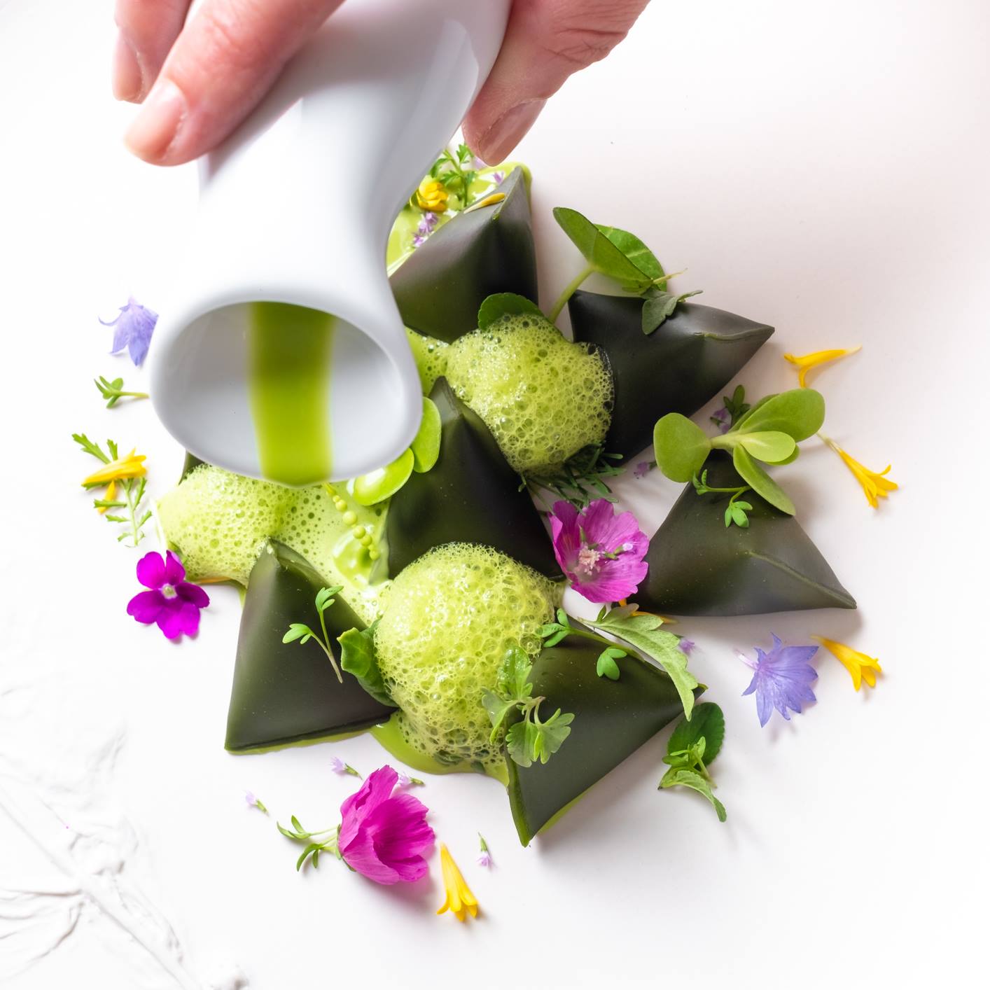 Anne-Sophie Pic, the restaurant | Pomagranada